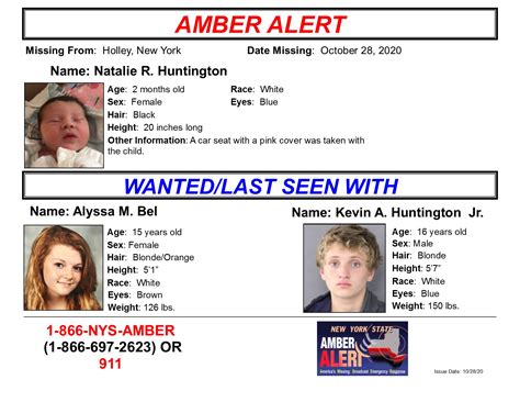 Amber Alert Update Amber Alert Canceled Missing People In