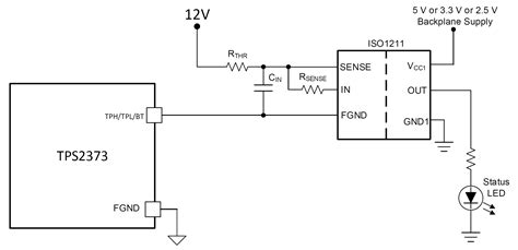 Iso1212 Use In Tps2373s Tph Tpl Bt Pin To Isolate Led Isolation Forum Isolation Ti E2e