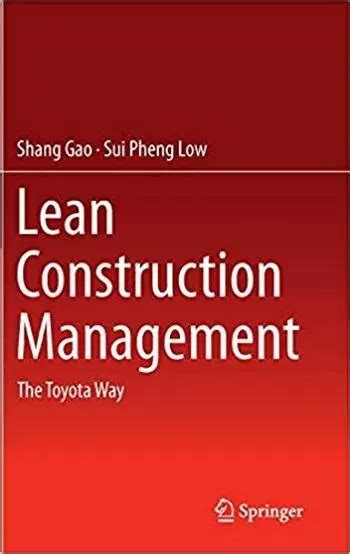 Lean Construction Management The Toyota Way Online Library