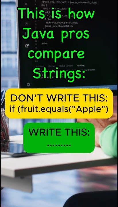 The Java String Comparison Hack You Didnt Know Javaprogramming