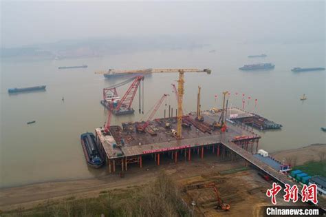 世界首座双层斜拉悬索协作体系大桥开建长江铜陵市新浪科技新浪网