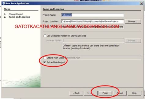 Membuat Program Java Dengan Netbeans Hello World Gatotkaca Tulanglunak