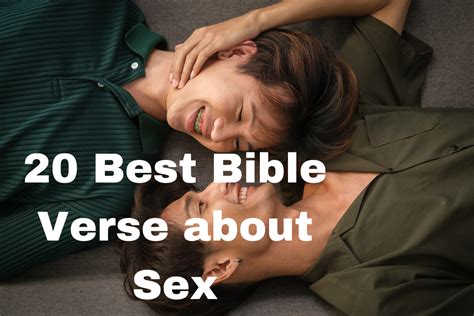 20 Best Bible Verse About Sex Loveflocks
