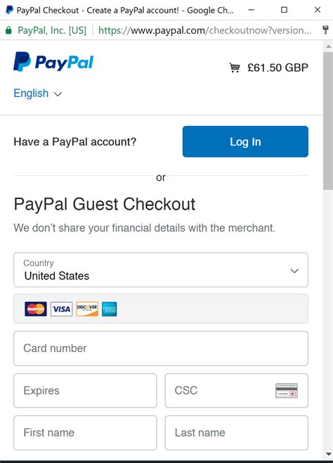 PayPal Express Checkout Default Country Stack Overflow