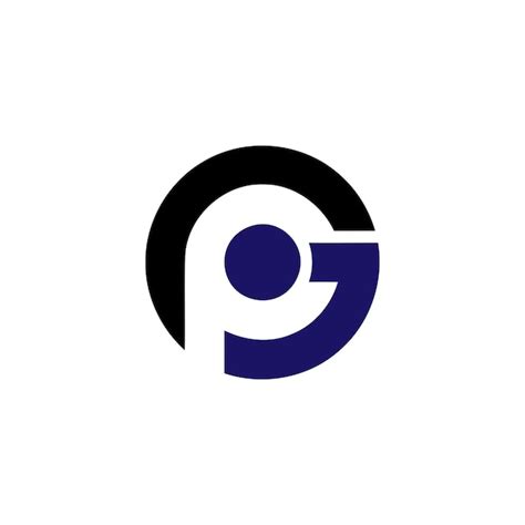 Premium Vector Gp Logo Design
