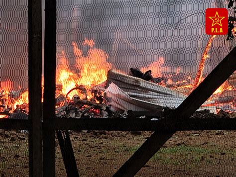 Red ဂျက်ဖိုက်တာ အပျက်အစီး မှတ်တမ်းဓာတ်ပုံများကို Pla ထုတ်ပြန် Rna ဇွန် ၁၀ ၊၂၀၂၅ခုနှစ်။ စစ်ကိုင