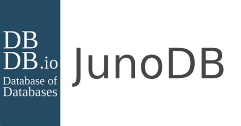 JunoDB Database Of Databases