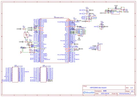 Nrf52840 Devboard OSHWLab