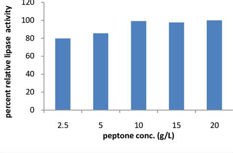 Optimization Of Lipase Production Using Different Peptoneconc