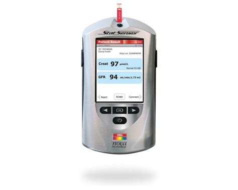 Nova Biomedical · Statsensor Creatinine • Healthcare In