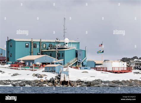 The United States Antarctic Research Base At Palmer Station Antarctica