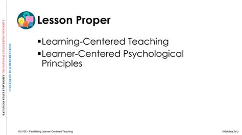 Week 1and2 Understanding Learner Centered Teaching Pdf