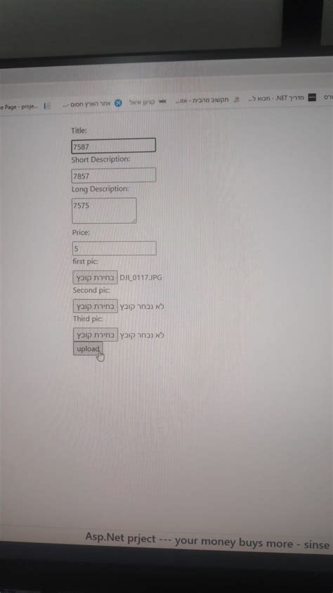 C Upload Pic To IFromFile To ASP NET Core MVC Project Stack Overflow