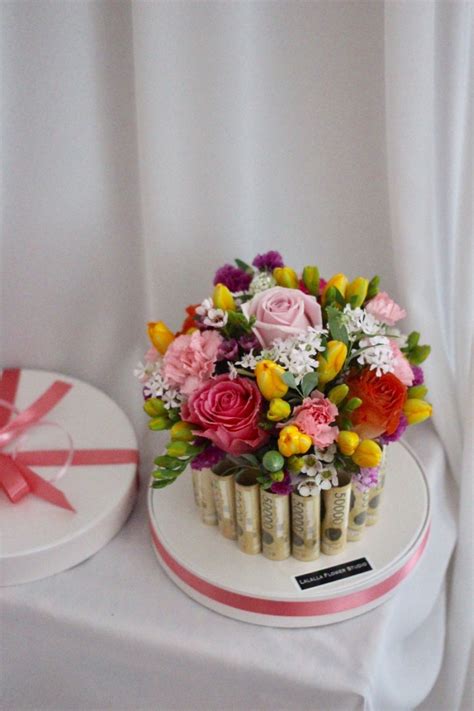 용돈플라워케익 생화플라워케익 플라워박스 경기광주꽃배달 라랄라플라워 네이버 블로그