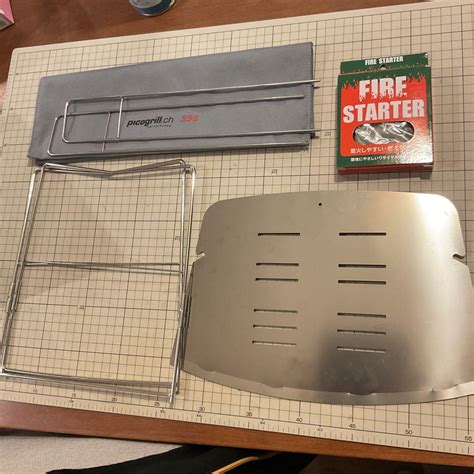 新品 ピコ グリル398 Picogrill 焚き火 送料込 ソロ キャンプ メルカリ