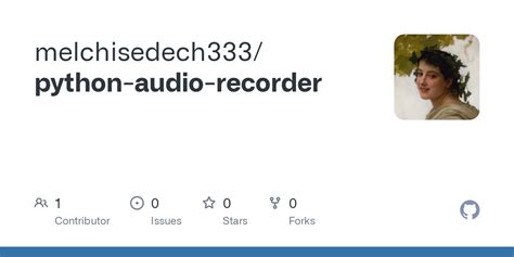 Github Melchisedech333python Audio Recorder