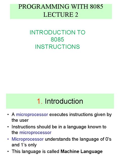 Unit 2 Pdf Assembly Language Pointer Computer Programming