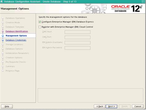 Oracle12c Database Creation Using Dbca Oracle Dba Tips And Techniques