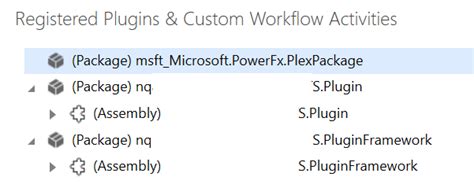 Support Solution Import Of Plugin Assembly Register As Package Issue Microsoft