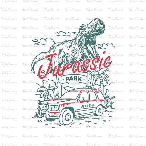 Jurassic Park Etsy