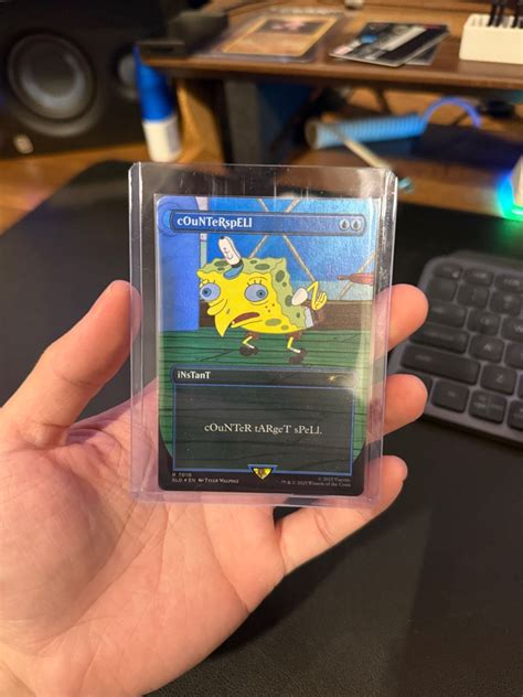 Counterspell Aa Spongebob Secret Lair Hobbies And Toys Toys And Games On Carousell