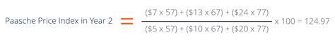 Paasche Price Index Overview Formula And Example