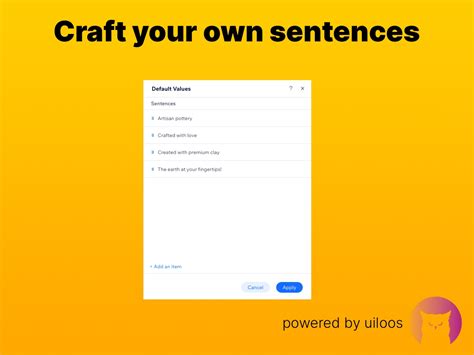 Typewriter Animation Wix App Market
