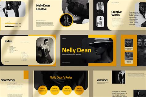 Portfolio Presentation Template Presentation Template 116238