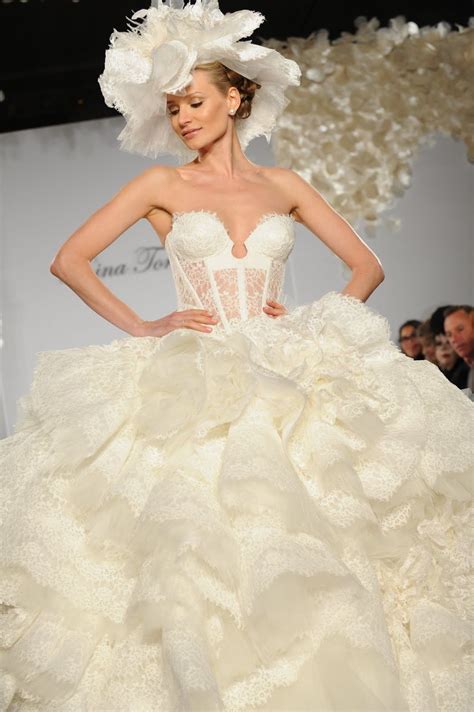 Magnificent Ballgown By Pnina Tornai Outrageous Wedding Dresses