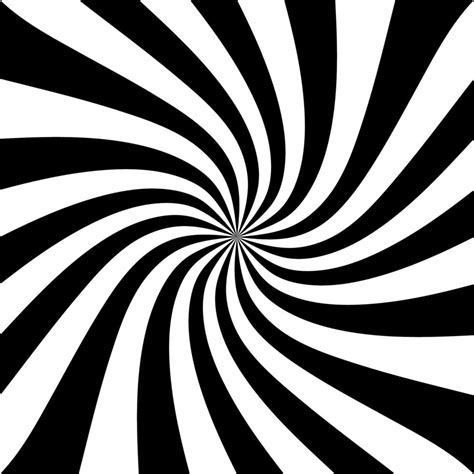 Black And White Swirl Pattern