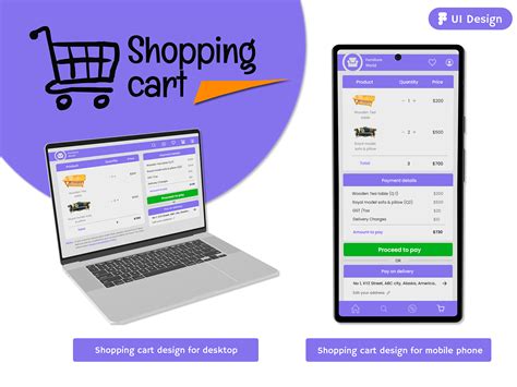 Shopping Cart Ui Design Behance