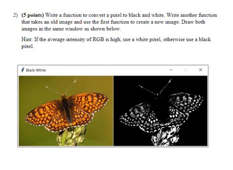 Solved Use Only Cimage Library Write A Function To Convert