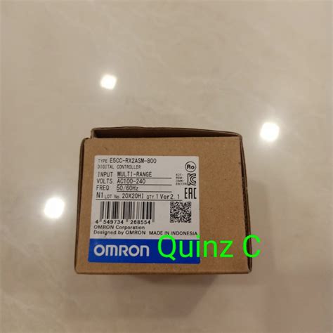 Jual Komponen Listrik Temperature Controller Omron E5cc Rx2asm 800 Original Shopee Indonesia