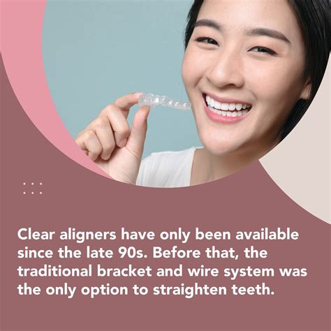 Clear Aligners Have Only Been Available Since The Late 90s Before That The Traditional Bracket