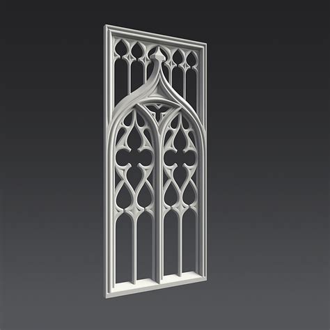 3d Model Ornament Gothic