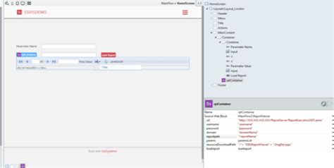 SSRS Report Viewer Overview O OutSystems