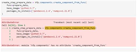 Module Ponents Has No Attribute Createcomponentfromfunc