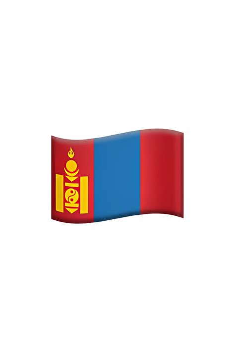 Flag Of Mongolia Emoji