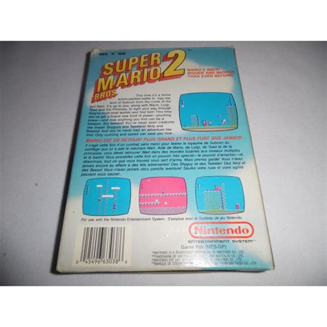 Jeu Nes Super Mario Bros 2