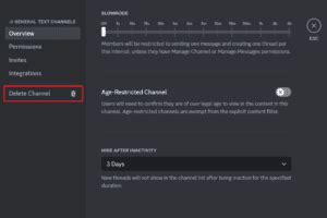 How To Delete A Channel From Discord Server TechCult