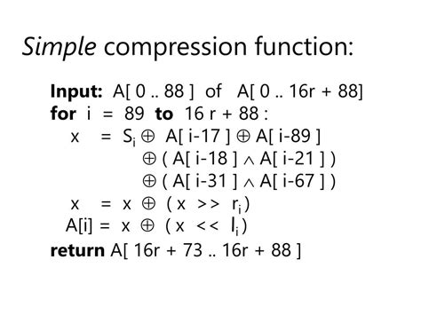 Ppt The Md6 Hash Function Powerpoint Presentation Free Download Id