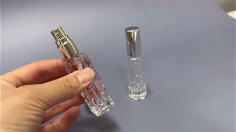 유리 퍼퓸 케이스 엠보싱무늬 스크류 향수공병 스프레이 공병 10ml Youtube