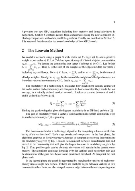Community Detection On The Gpu Notes Pdf