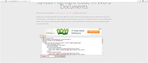 what is the best way to insert source code examples into a microsoft
