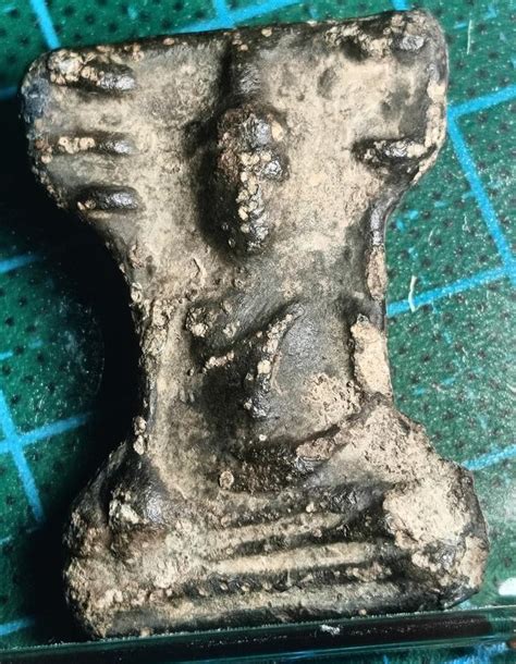 พระยอดขุนพล มเหศวร พิมพ์ใหญ่ ชินเงิน กรุวัดพระศรีรัตน์มหาธาตุ จ สุพรรณบุรี Ennxo