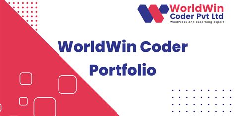 Portfolio Worldwin Coder Lets Start Your Project Today