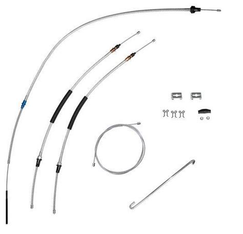 Park Brake Cable Kit With Hardware Luttys Chevy Warehouse Luttys