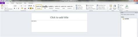 Create A New Form In Microsoft Office InfoPath
