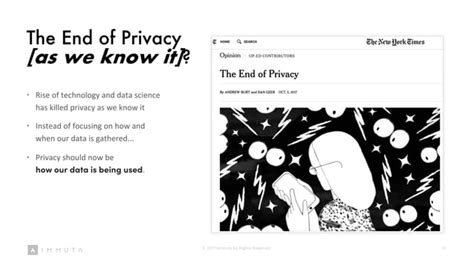 Can Privacy Exist With Machine Learning Presentation From Gartner Data