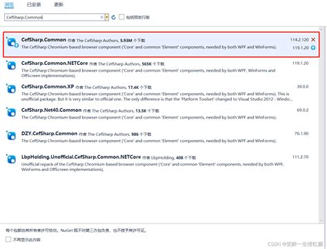 Winfrom嵌入使用cefsharp（浏览器）cefsharpwinforms Csdn博客